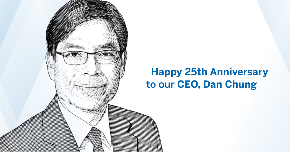Dan Chung Celebrates 25 Years with Alger